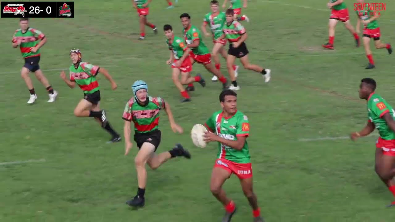 Rugby League Blockbuster Div 1 Game. U15 Wynnum Manly Juniors V ...