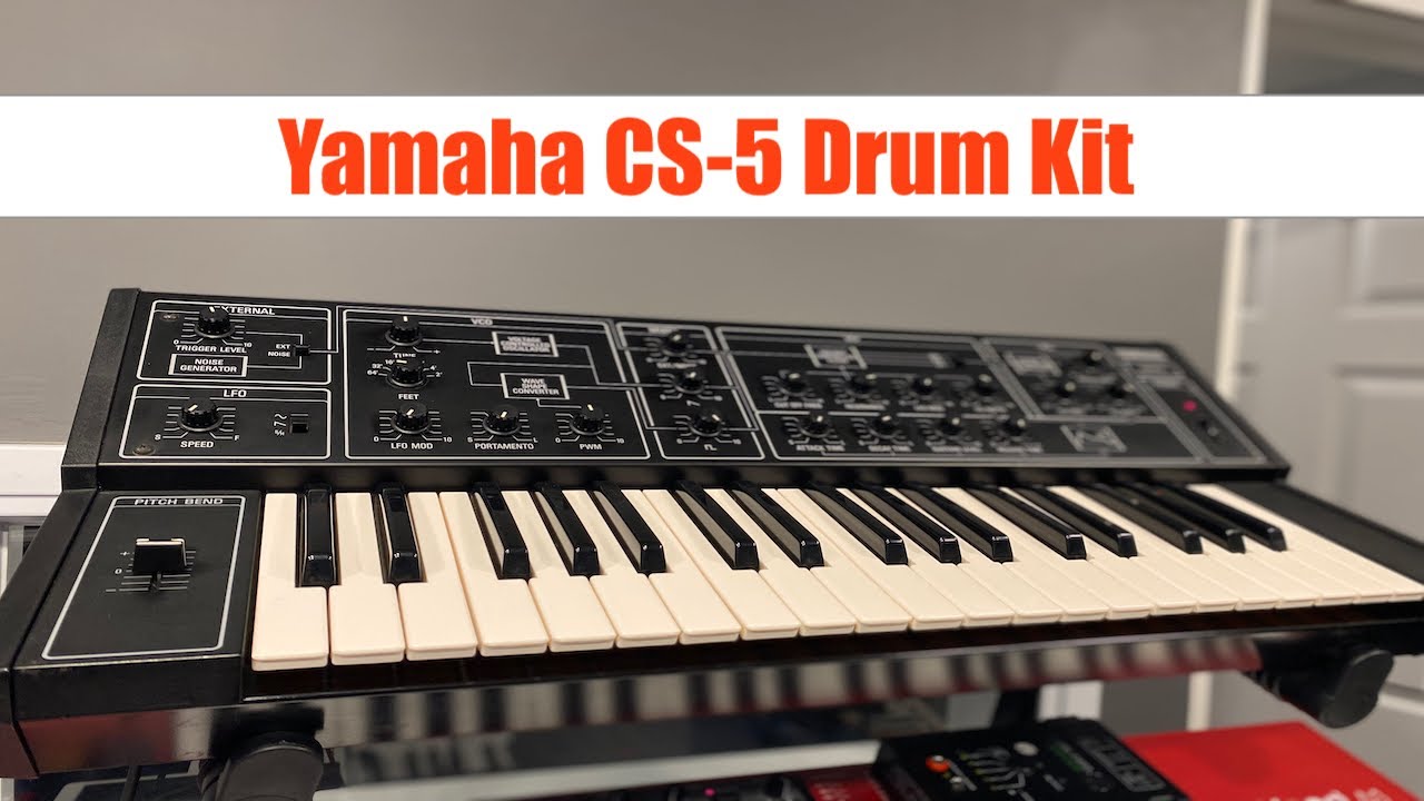 Yamaha CS-5 Drum Kit - YouTube