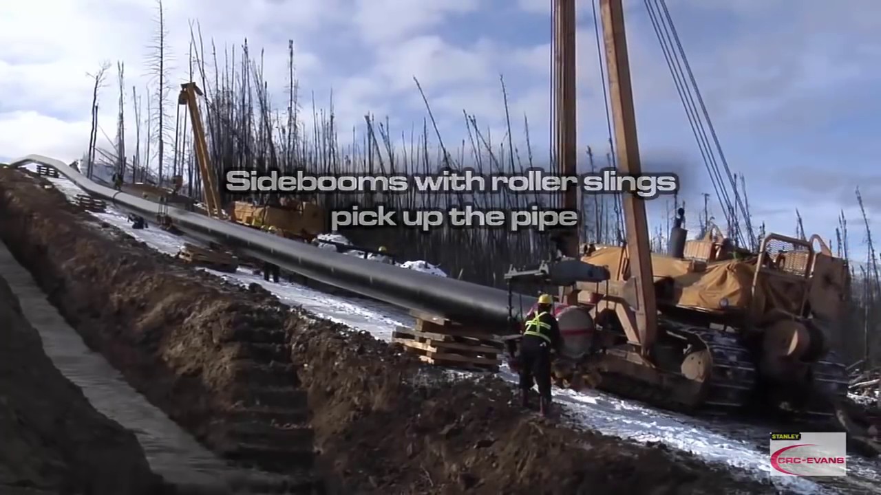 Laying a Pipeline in Canada - YouTube