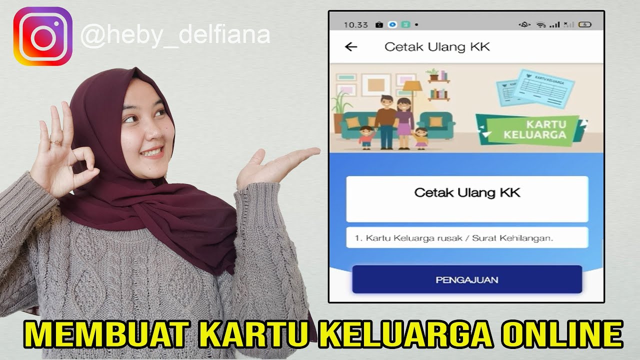 CARA MEMBUAT KK ONLINE 2021 | CARA BIKIN KK SECARA ONLINE #HEBY DELL ...