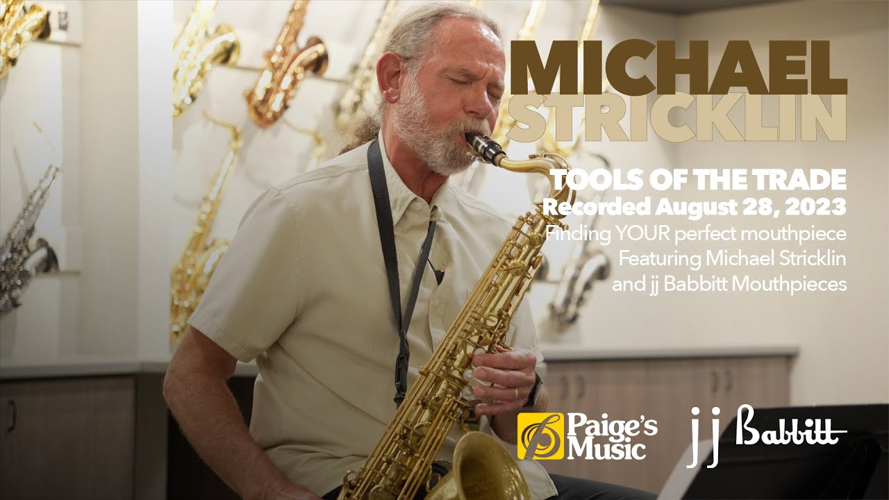 Finding YOUR Perfect Saxophone Mouthpiece | Feat. Michael Stricklin and ...