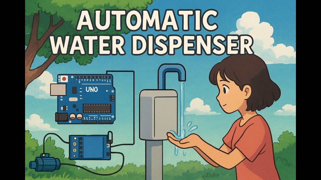 Automatic Water Dispenser Using Arduino UNO / Science Project - YouTube