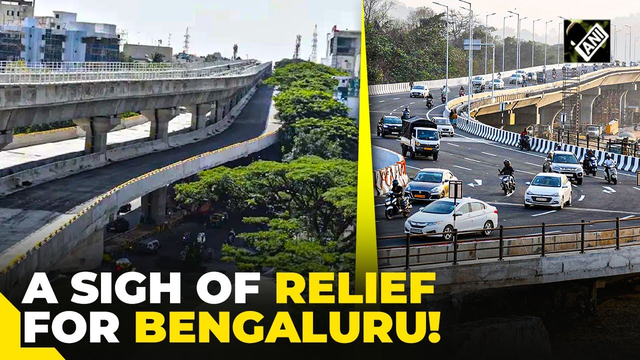 A sigh of relief for Bengaluru! Double-Decker Bridge ready to minimize ...