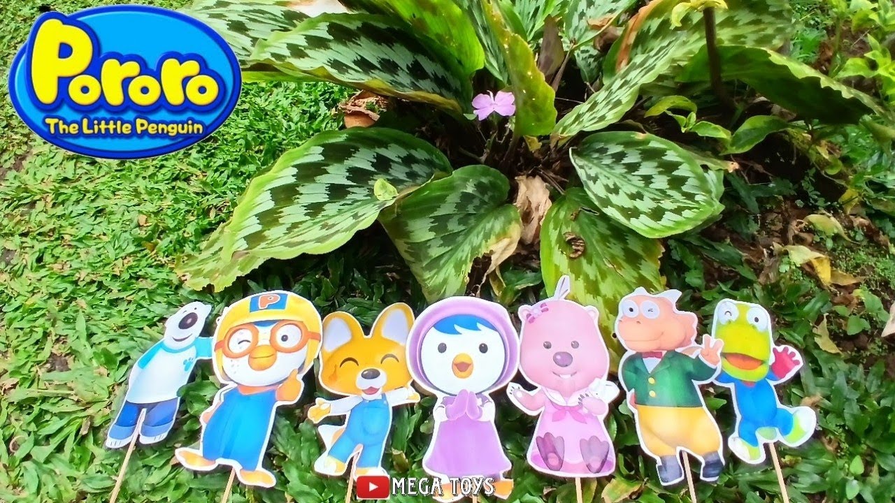Pororo || bermain membantu pororo mencari crong,poby,patty, loopy,edy ...