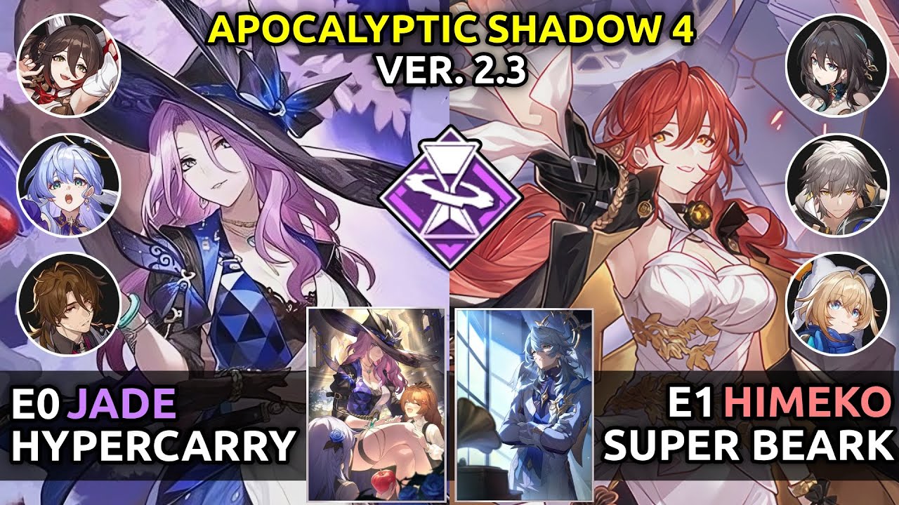 E0S1 Jade & E1 Himeko | Apocalyptic Shadow 4 | Honkai Star Rail 2.3 - YouTube