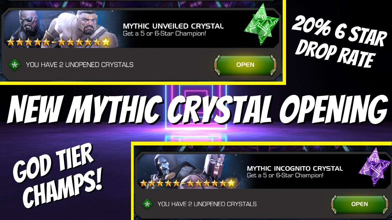 NEW Mythic Crystal Bundles have God Tier Champions | Marvel Contest of ...