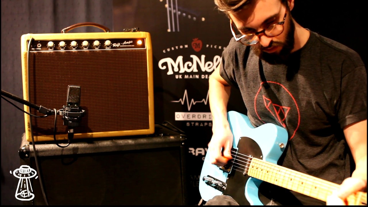 McNelly Pickups T-Bar (w/250k pots) & A5 Signature Demo - Clean - YouTube
