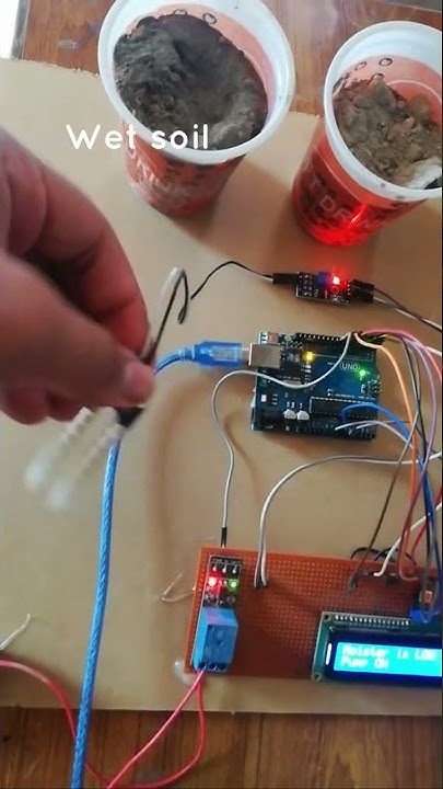 Automatic Irrigation System Using Moister Sensor LCD and Arduino Uno ...