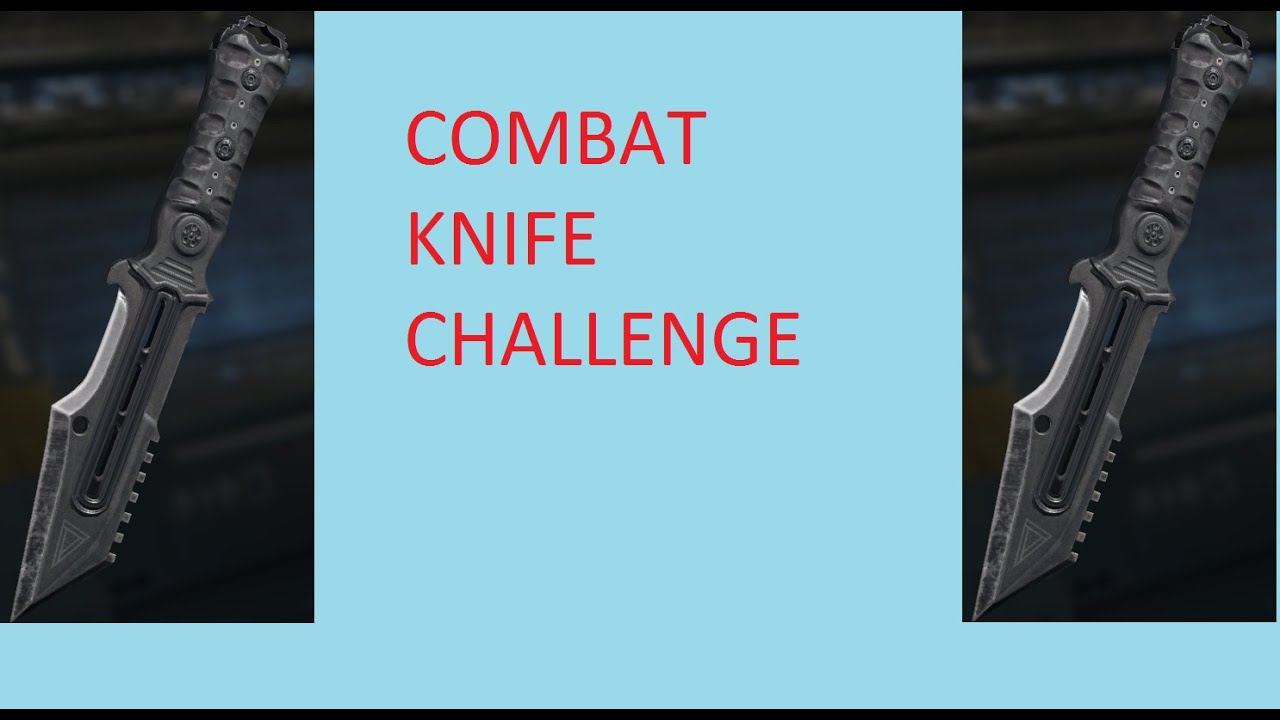 BO3 COMBAT KNIFE CHALLENGE - YouTube