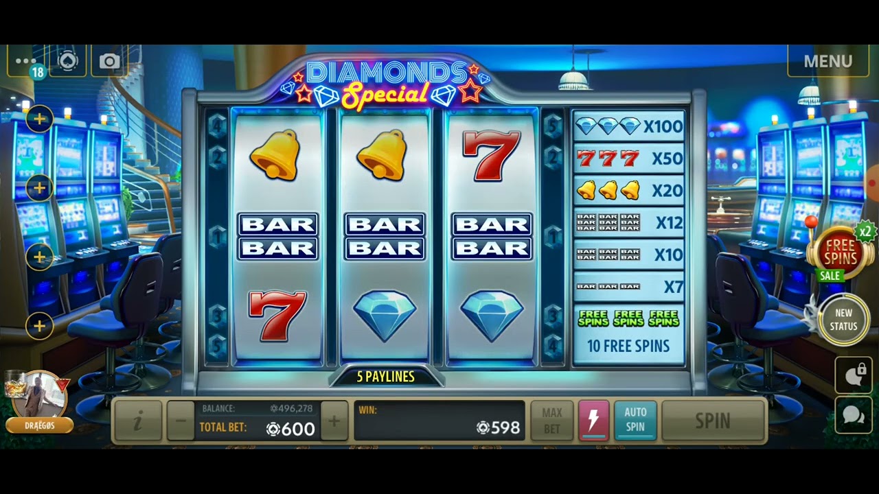 11k On Diamond Special - Slot Machines - Texas Poker App - YouTube