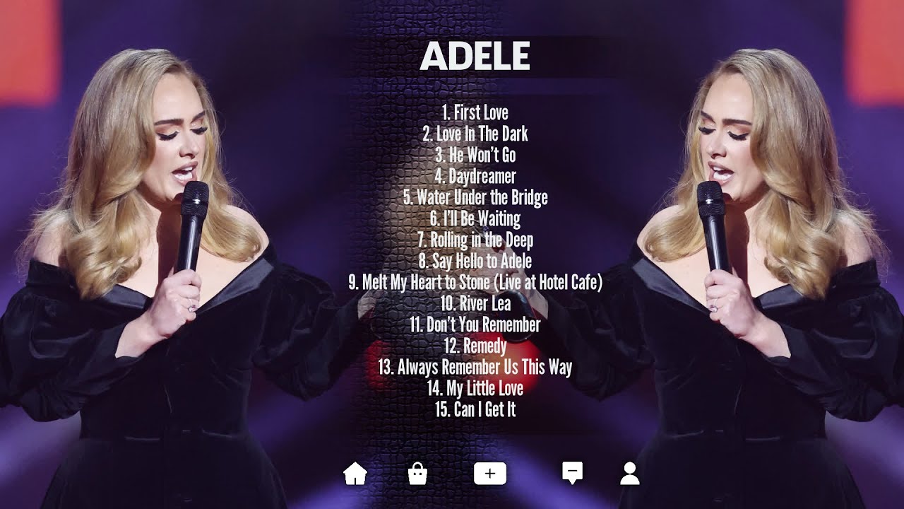 Adele - Playlist 2024 ~ Best Songs Collection 2024 ~ Adele Greatest ...