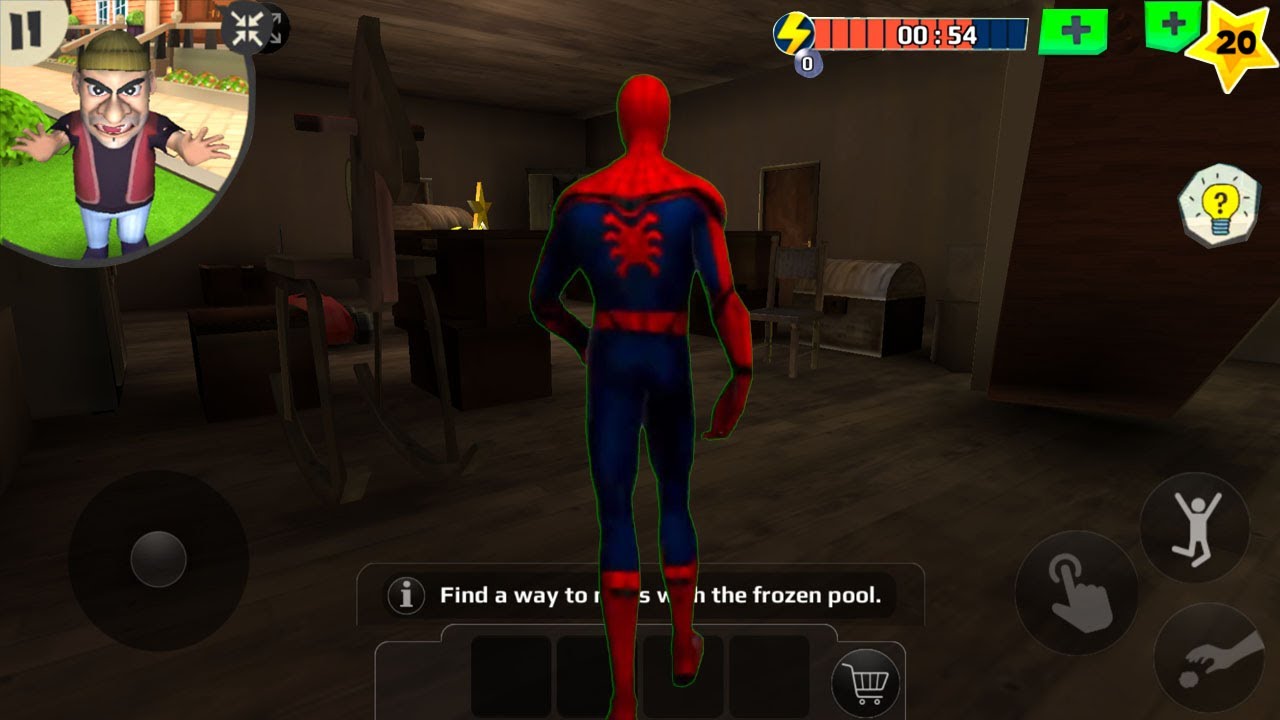Scary Robber Home Clash Control SpiderMan - Android, iOS Game - YouTube
