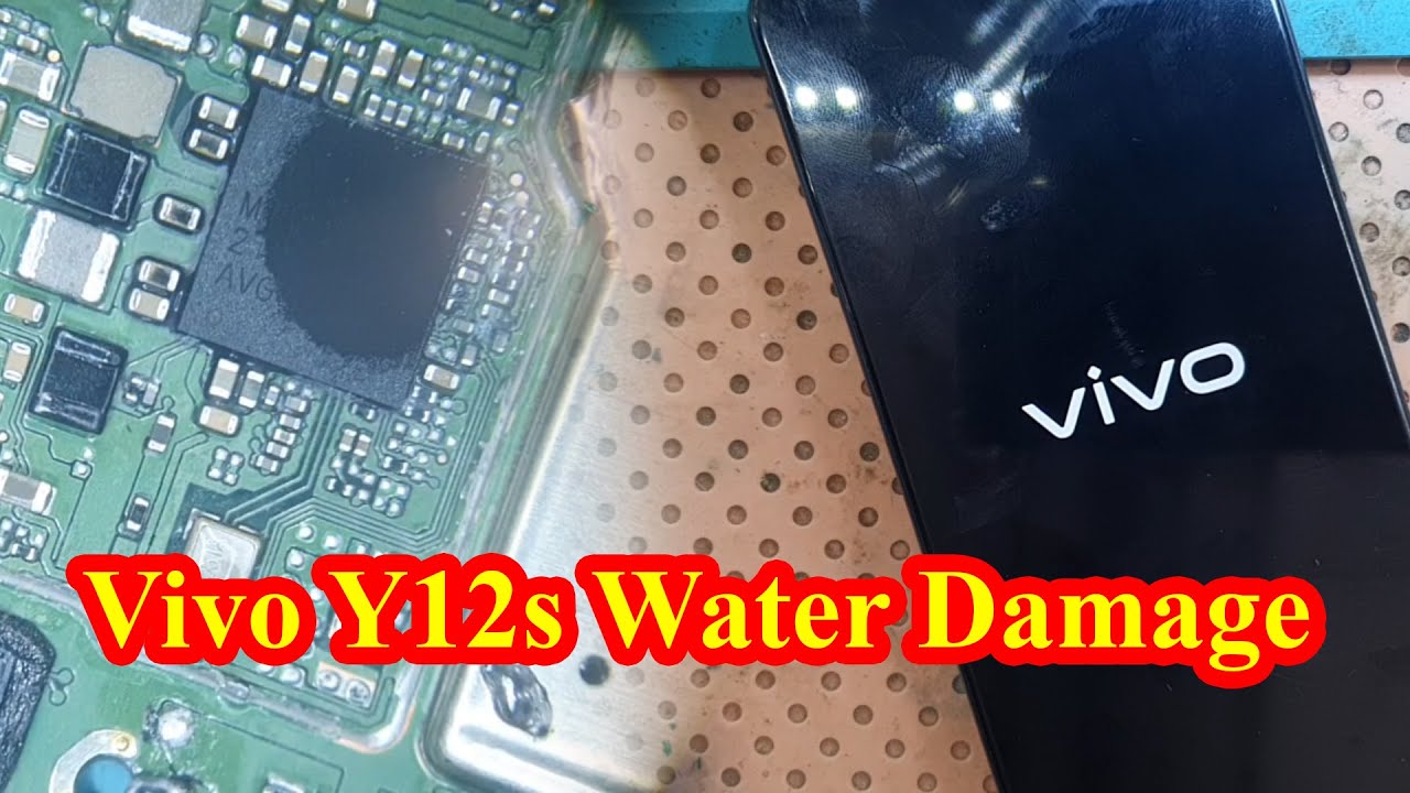 Vivo Y12s Water Damage / How to fix vivo dead Phone - YouTube
