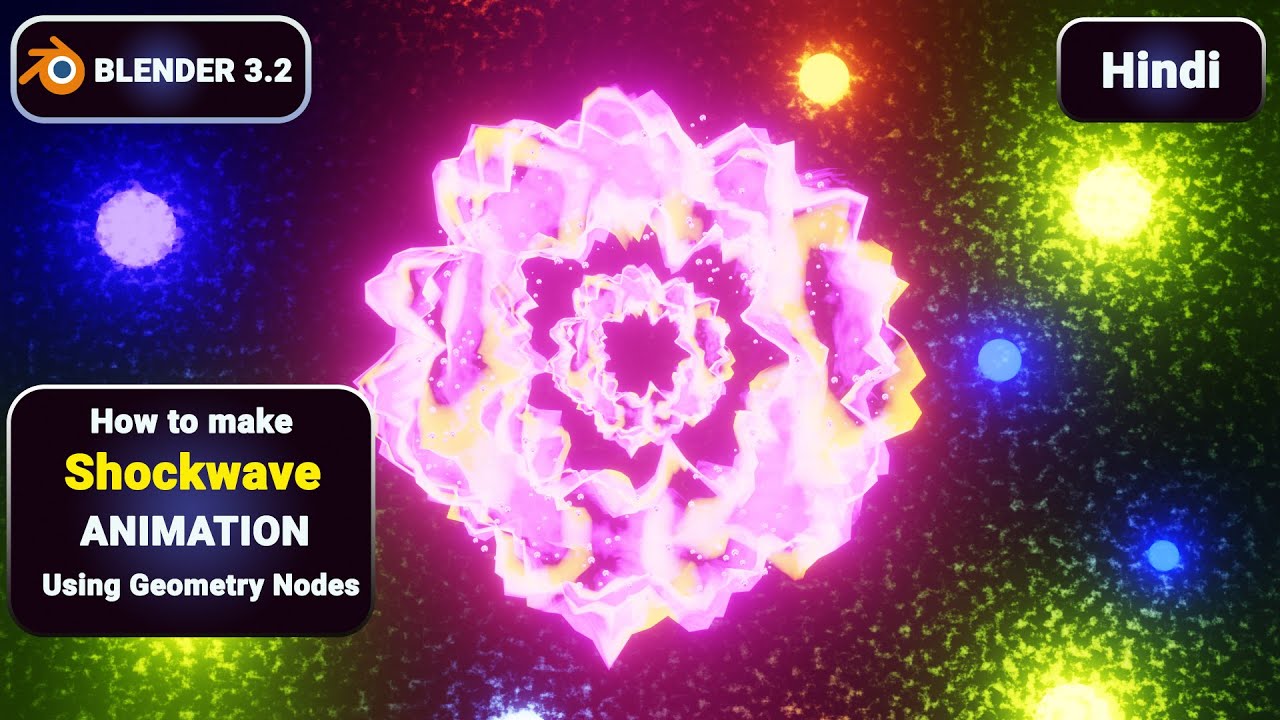 How to create Shockwave in blender ( Using Geometry Nodes) | Blender ...
