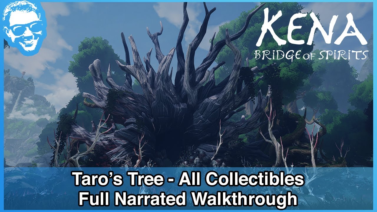 Taro's Tree - All Collectibles - Full Narrated Walkthrough - Kena ...