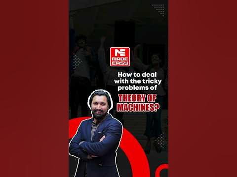 Theory Of Machines | Problem-Solving Strategy | MADE EASY - YouTube