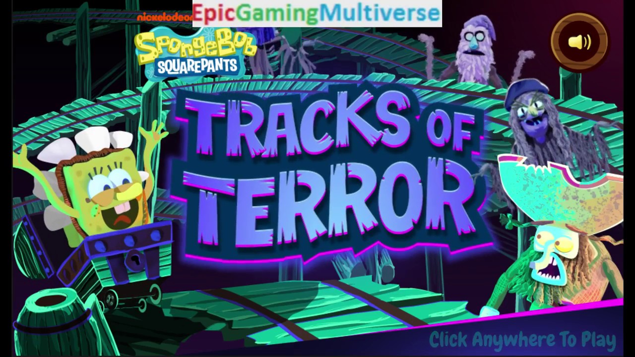 SpongeBob SquarePants Tracks Of Terror Coaster Creator Level ...