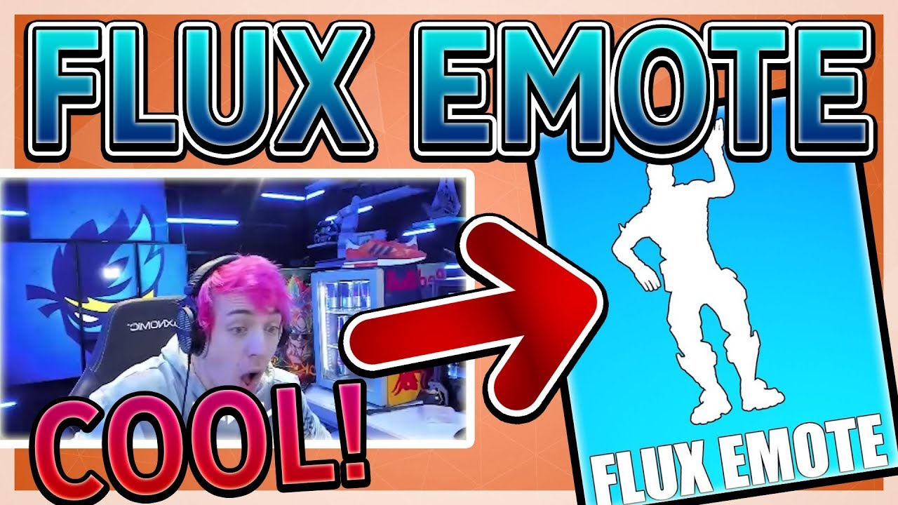 STREAMERS REACT TO *NEW* "FLUX" EMOTE/DANCE! *RARE* Fortnite FUNNY ...
