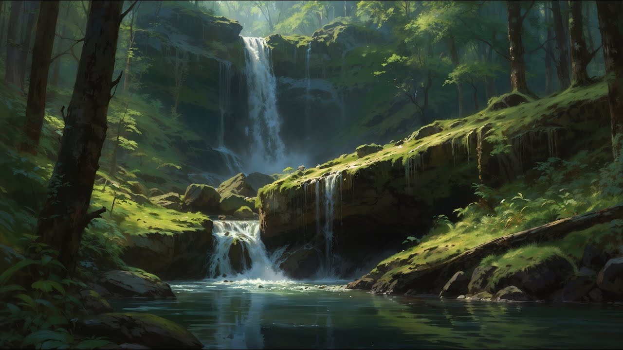 Deep Noise - Waterfalls (8 hours of Soothing Cascading Water with White ...