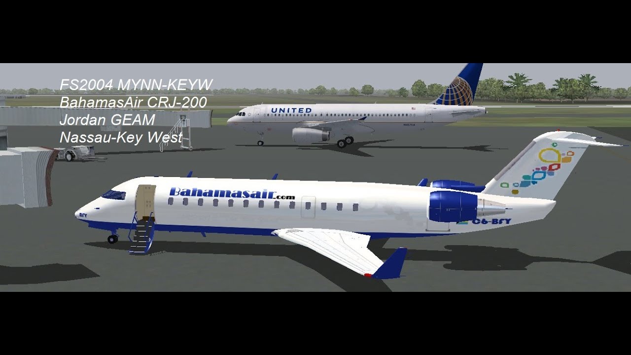 FS2004 MYNN-KEYW & Helo Flight to Miami (Full Flight) (No Mic or Cam ...
