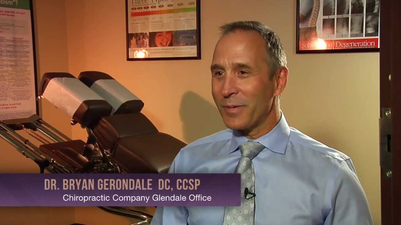 Glendale Chiropractor - Bryan R. Gerondale, DC, CCSP - Chiropractic ...