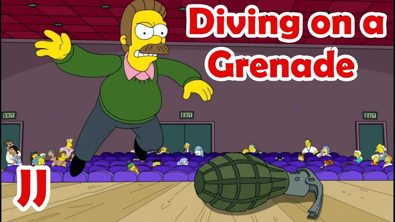 What happens if you dive on a grenade? - YouTube