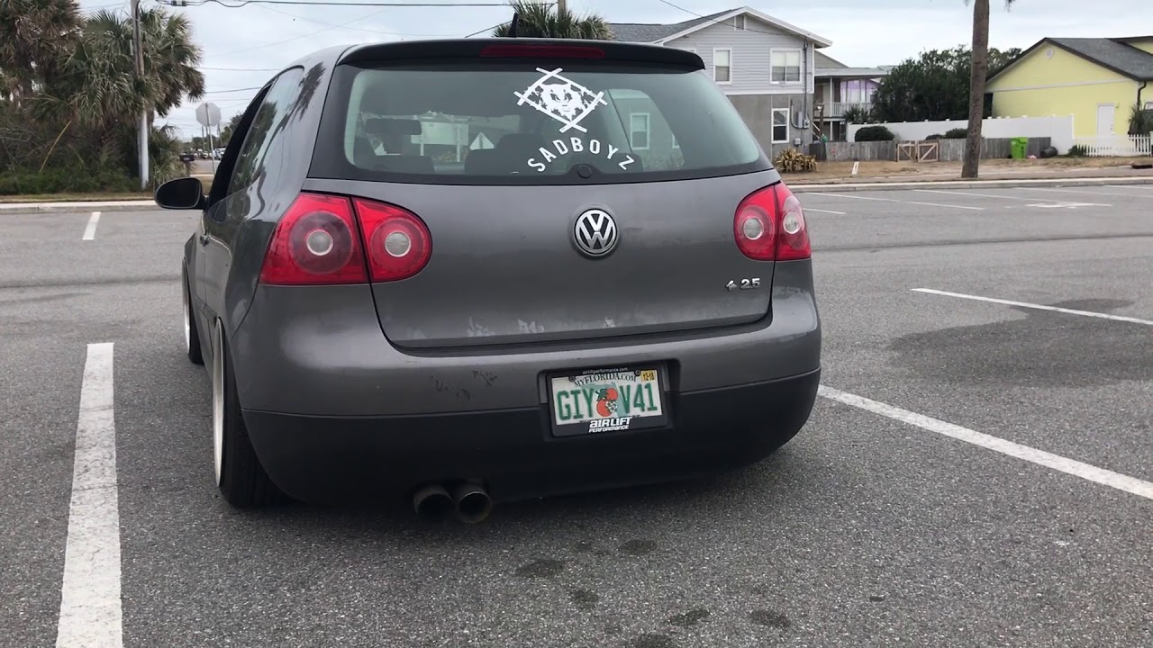 MKV Rabbit 2.5 07k 2 Step Launch Control - YouTube