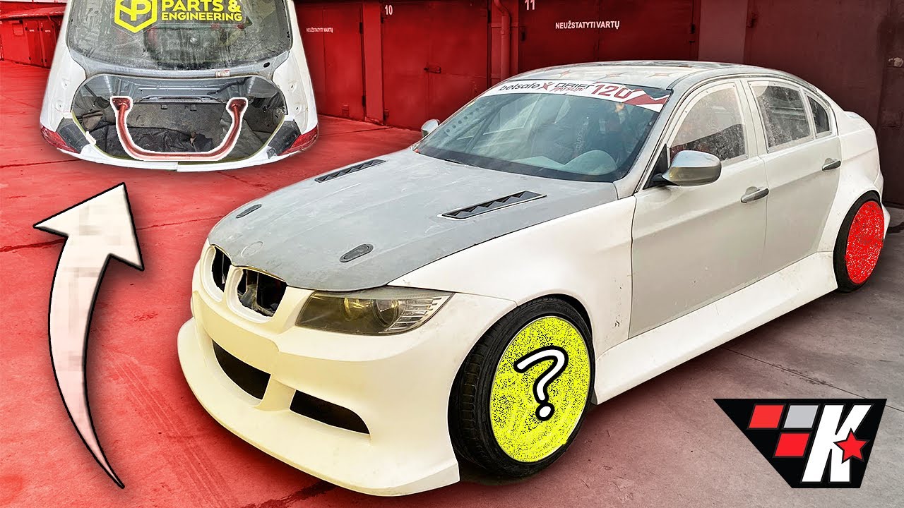 CRASHBAR'as pagamintas ir privirintas! - E90 DRIFT Build - YouTube