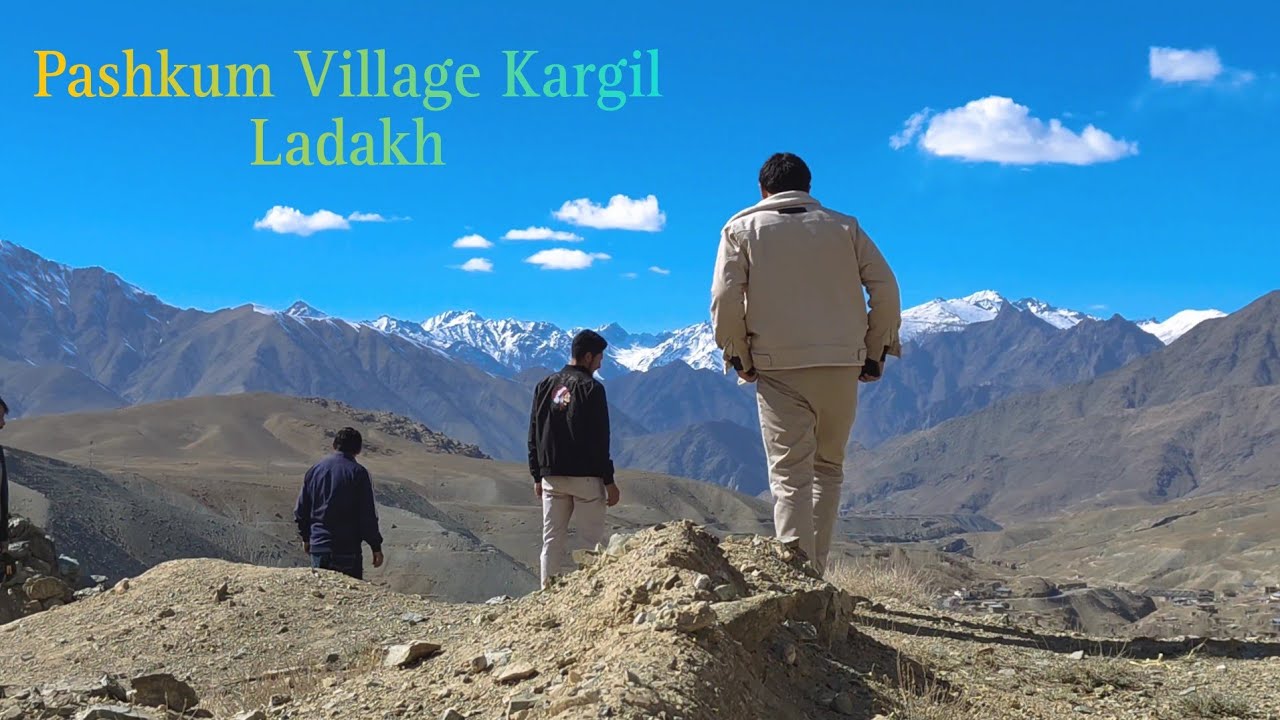 Tunnel & Ruined castles Of Pashkum Village|| Mini Trekking Kargil ...