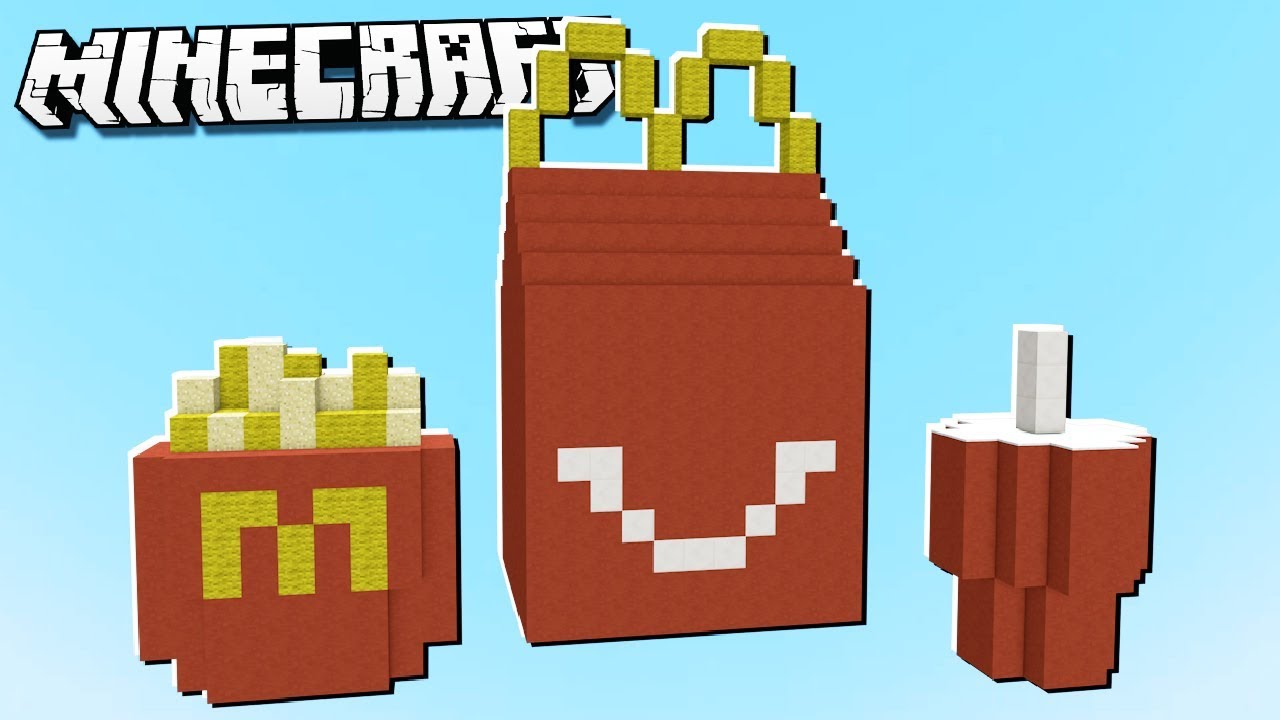 Mcdonalds Minecraft Toys