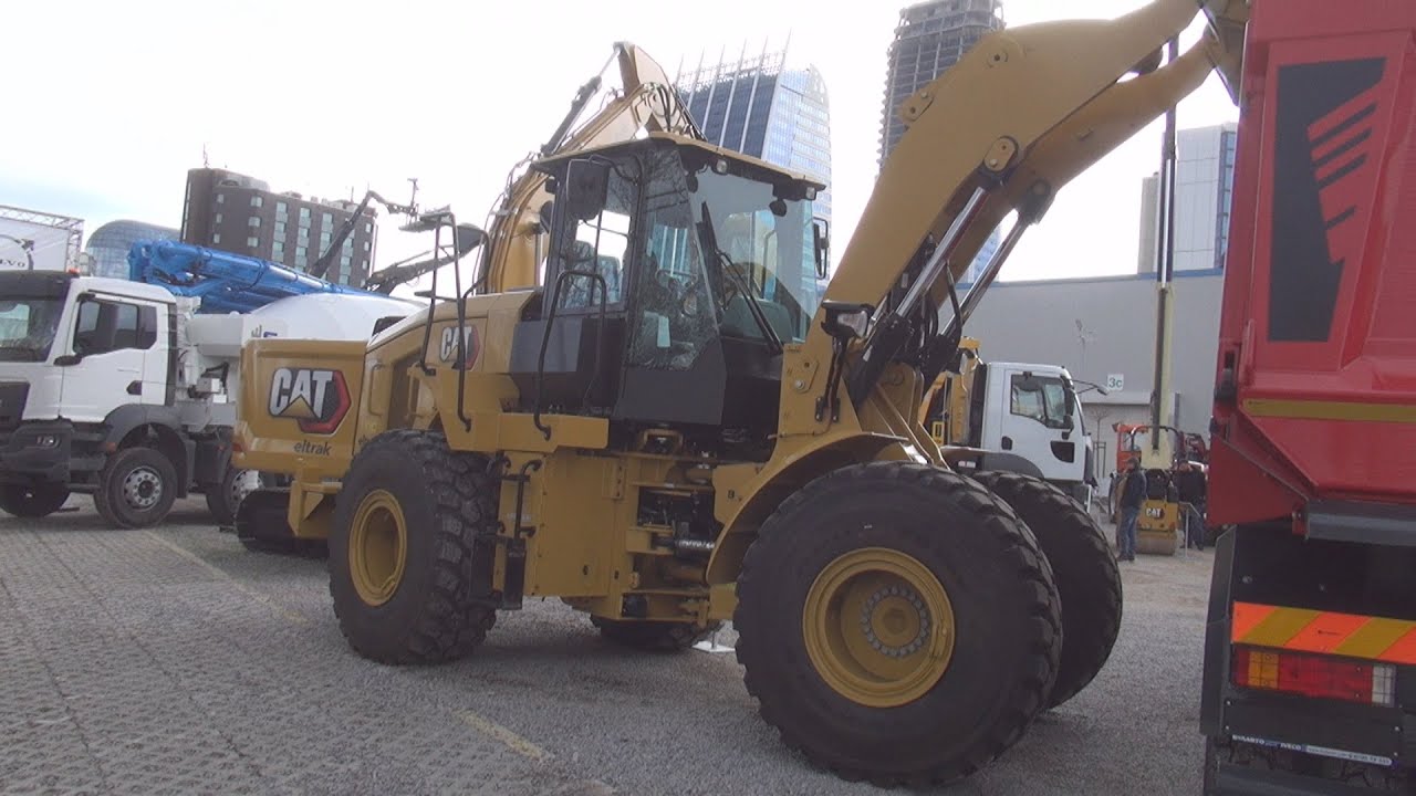 Cat Caterpillar 950 GC Wheel Loader (2023) Exterior and Interior - YouTube