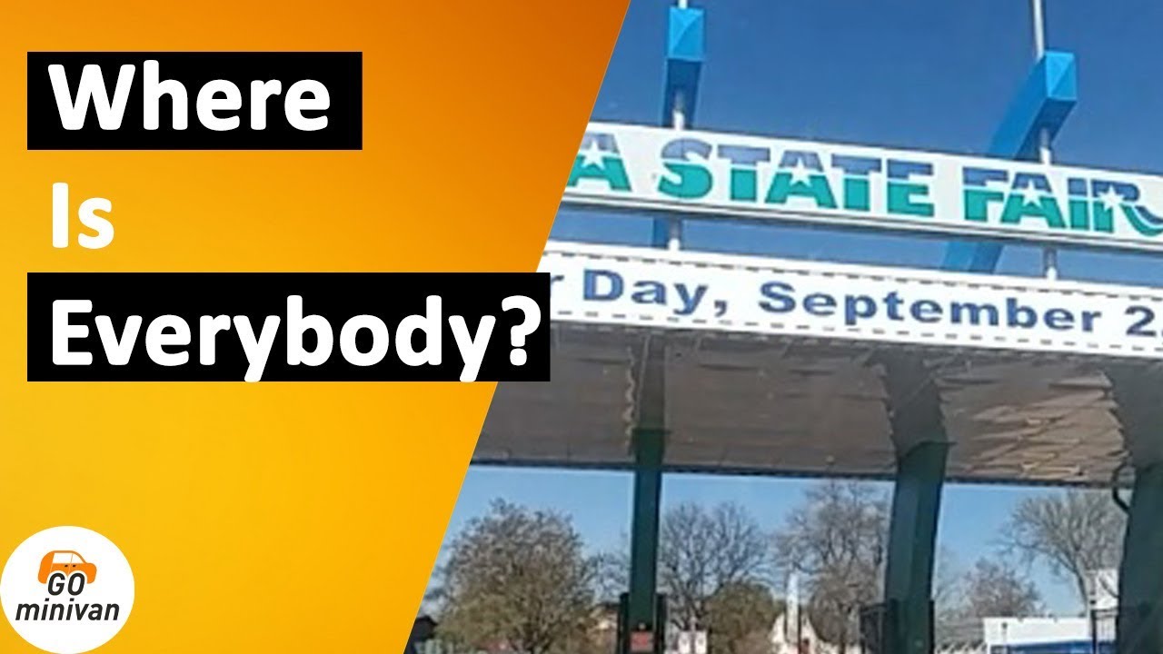 Drive Thru Empty Minnesota State Fair - YouTube