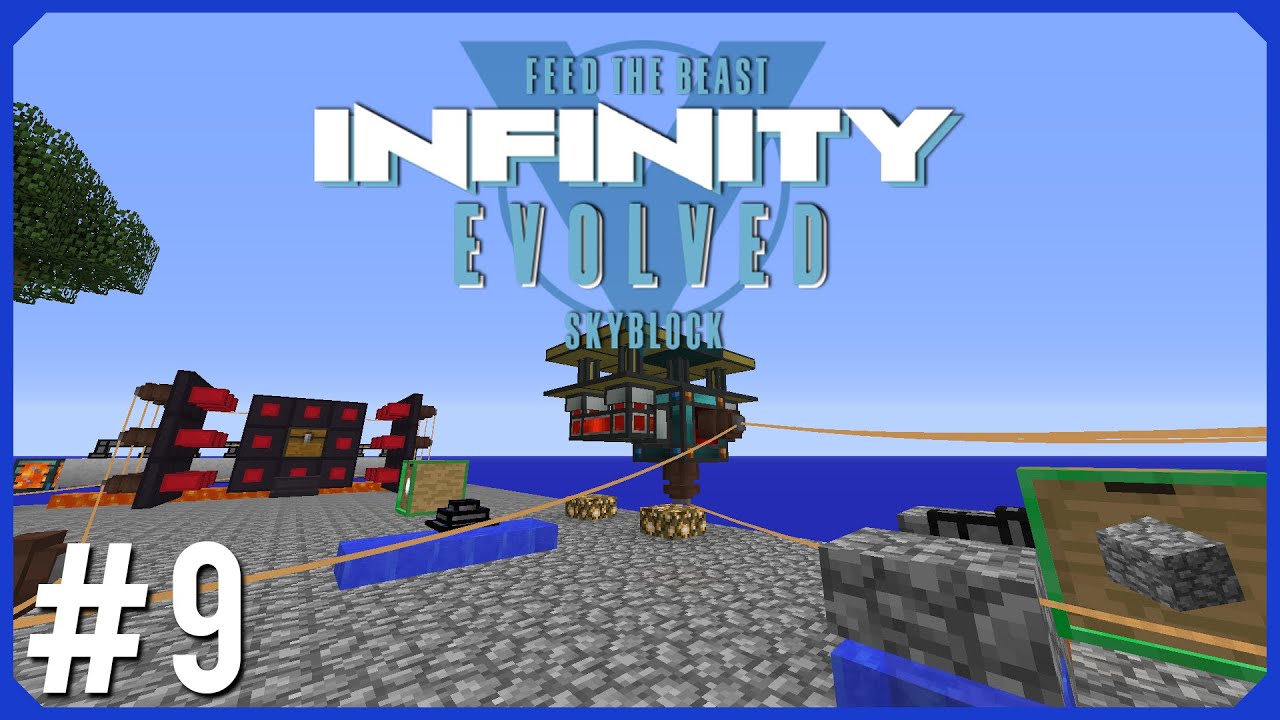FTB Infinity Evolved Skyblock - Episode 9 - Resonant Energy Cell, Alloy ...