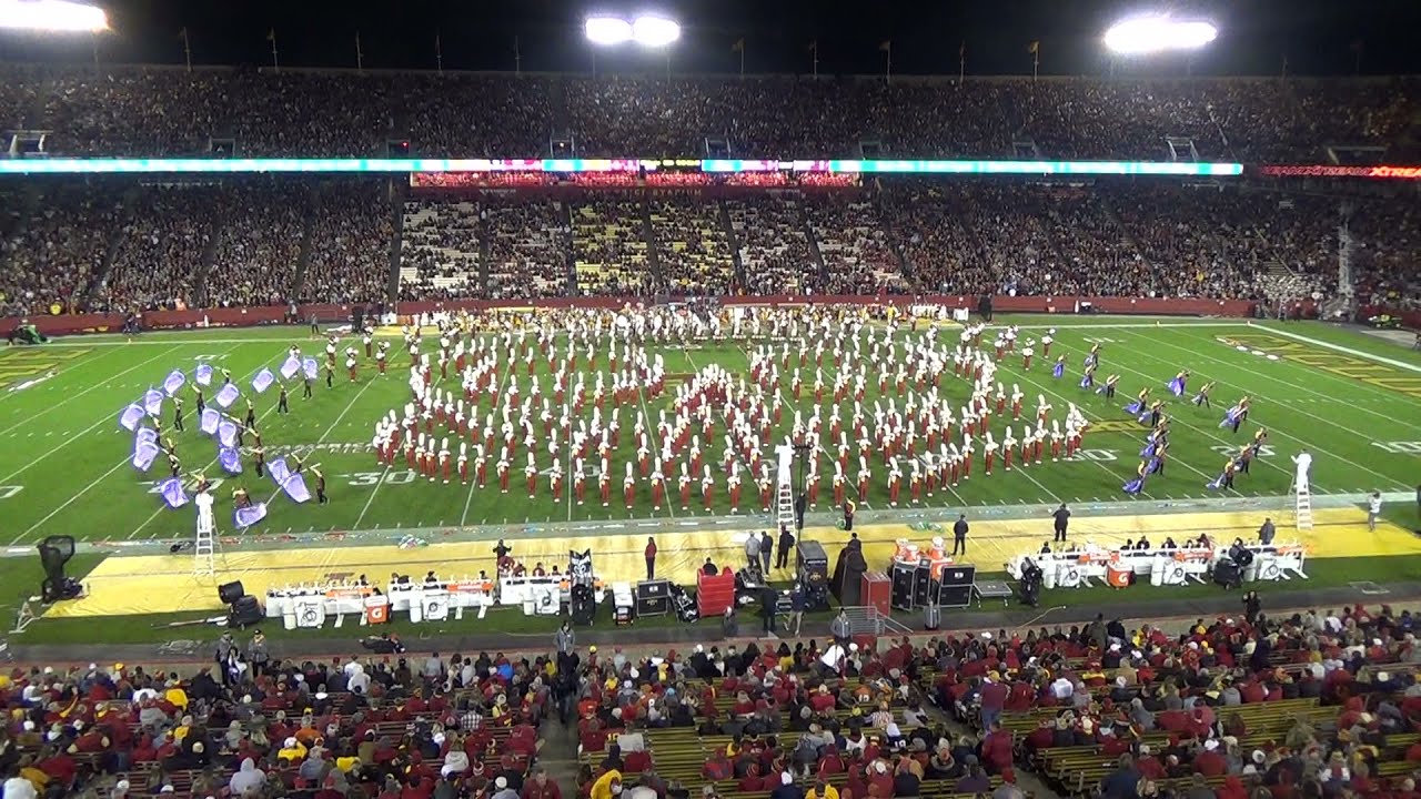 Iowa State University Marching Band - Video Game Halftime Show (Nov. 6 ...