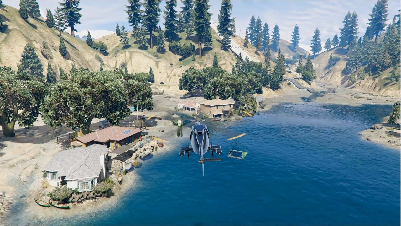 GTA V - Land Act Reservoir Park 1.2 EnRoMovies _REVIEW - YouTube