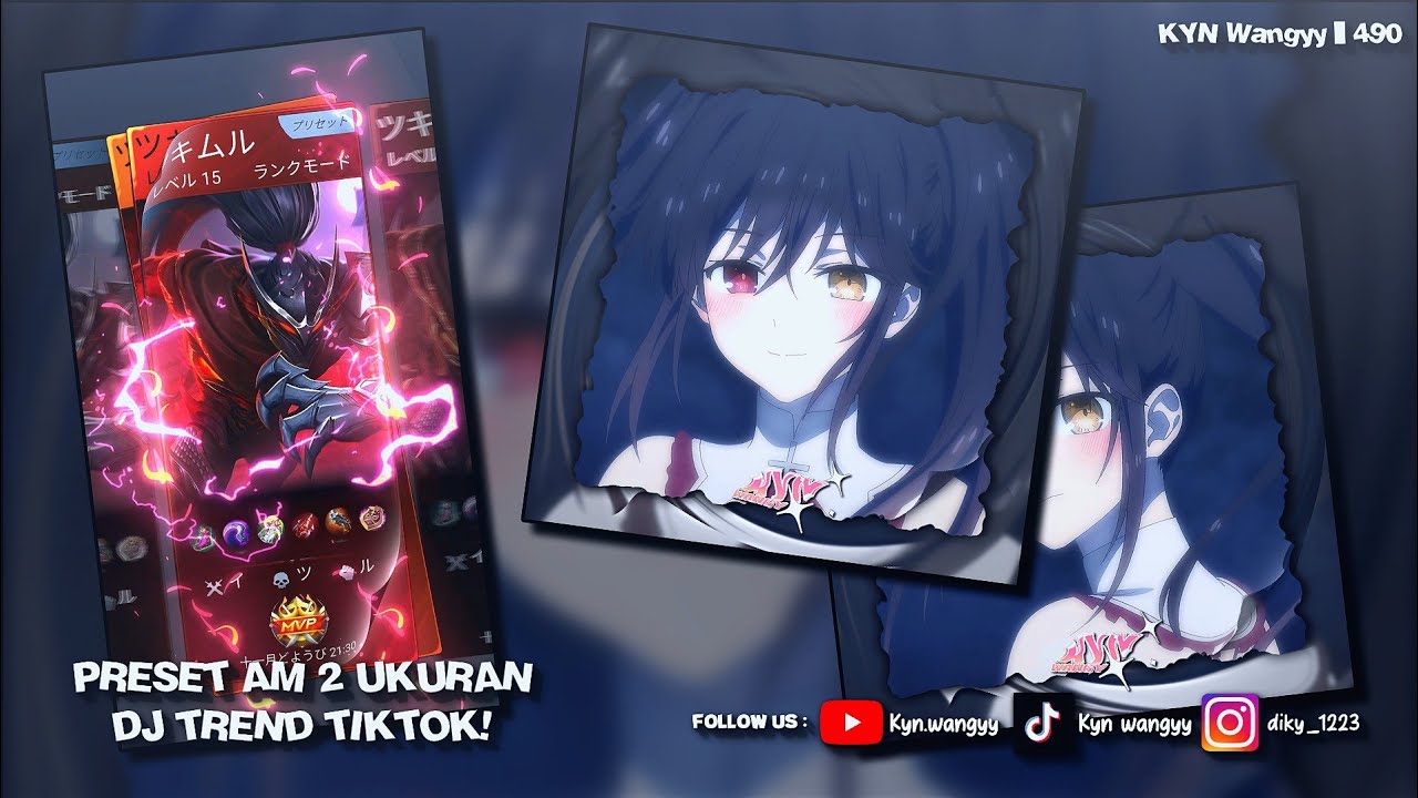 PRESET AM 🧃 // XML & 5MB || 2 UKURAN || DJ JANGAN HILANG KAN DIA X TERLALU CINTA || KYN WANGYY ...