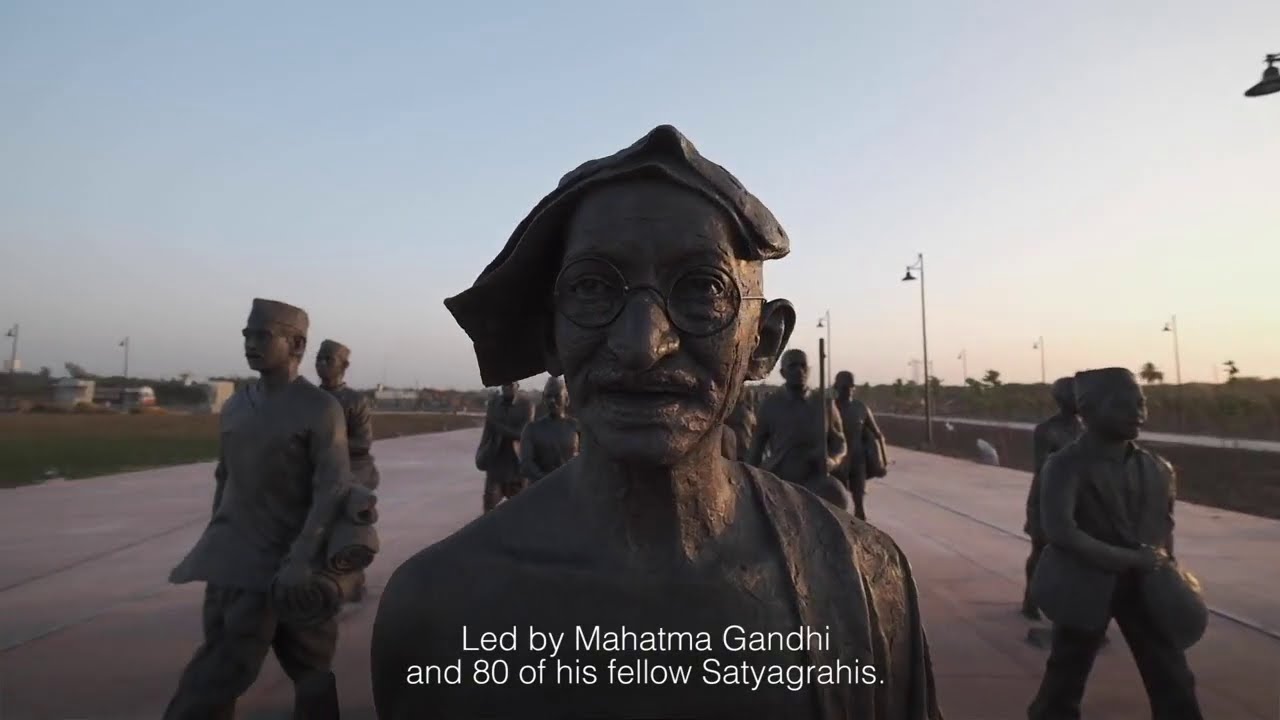 National Salt Satyagraha Memorial, Dandi - YouTube