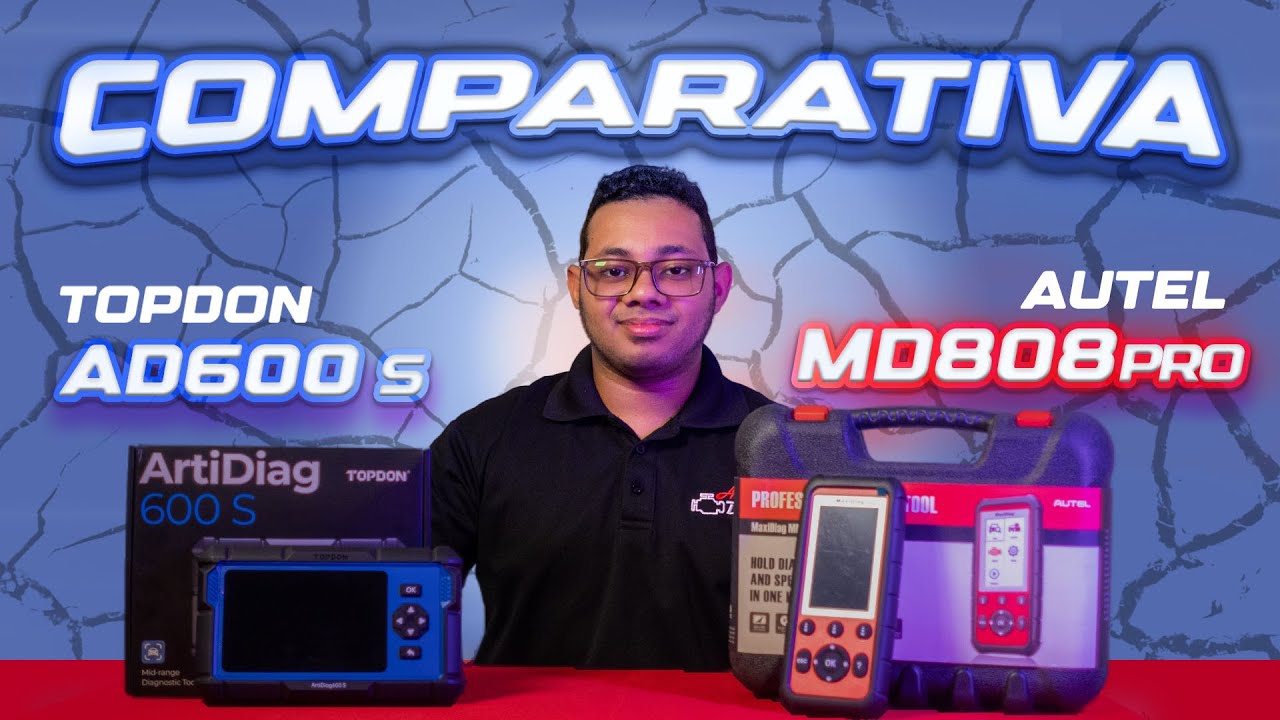 Comparando equipos!! TOPDON ArtiDiag 600S - AUTEL MD880 PRO - YouTube