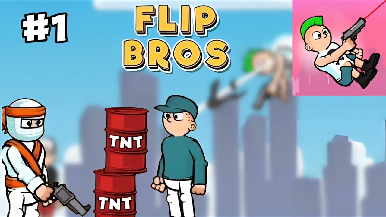 FLIP BROS Gameplay Part 1 Video #Gamer #viral #post - YouTube