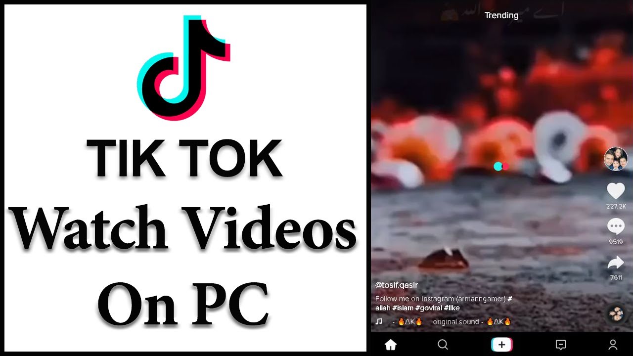 How To Watch Tik Tok Videos on Windows PC 2020 - YouTube