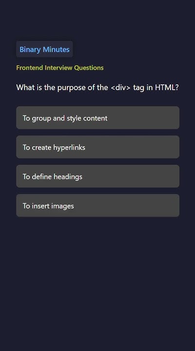 Frontend | HTML div tag #shorts - YouTube