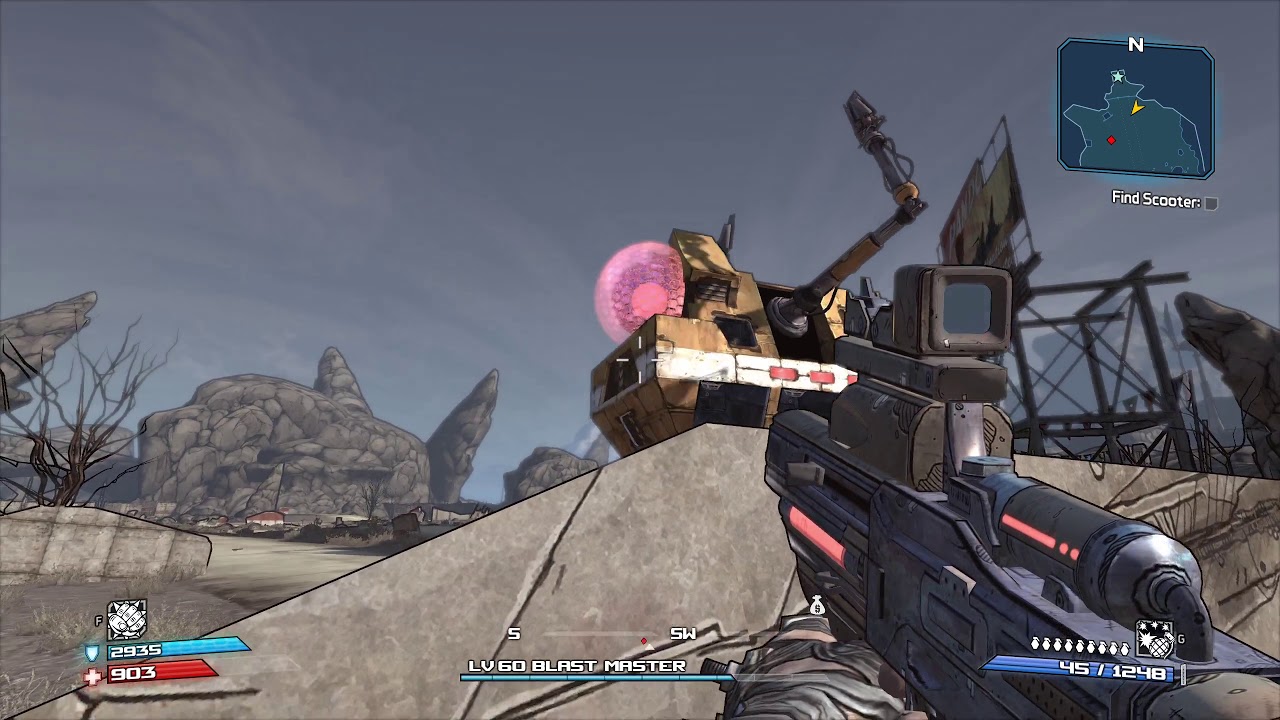 Borderlands 1 GOTY Enhanced MINAC AFK Farm for robot parts - YouTube