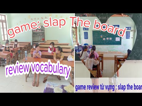 Game Slap The Board and Review Unit 1 to 6 English 3 - YouTube
