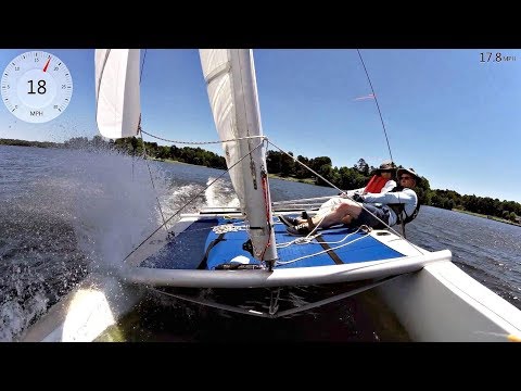 Nacra 5.0 The Addiction Of Curtis Crotts - YouTube