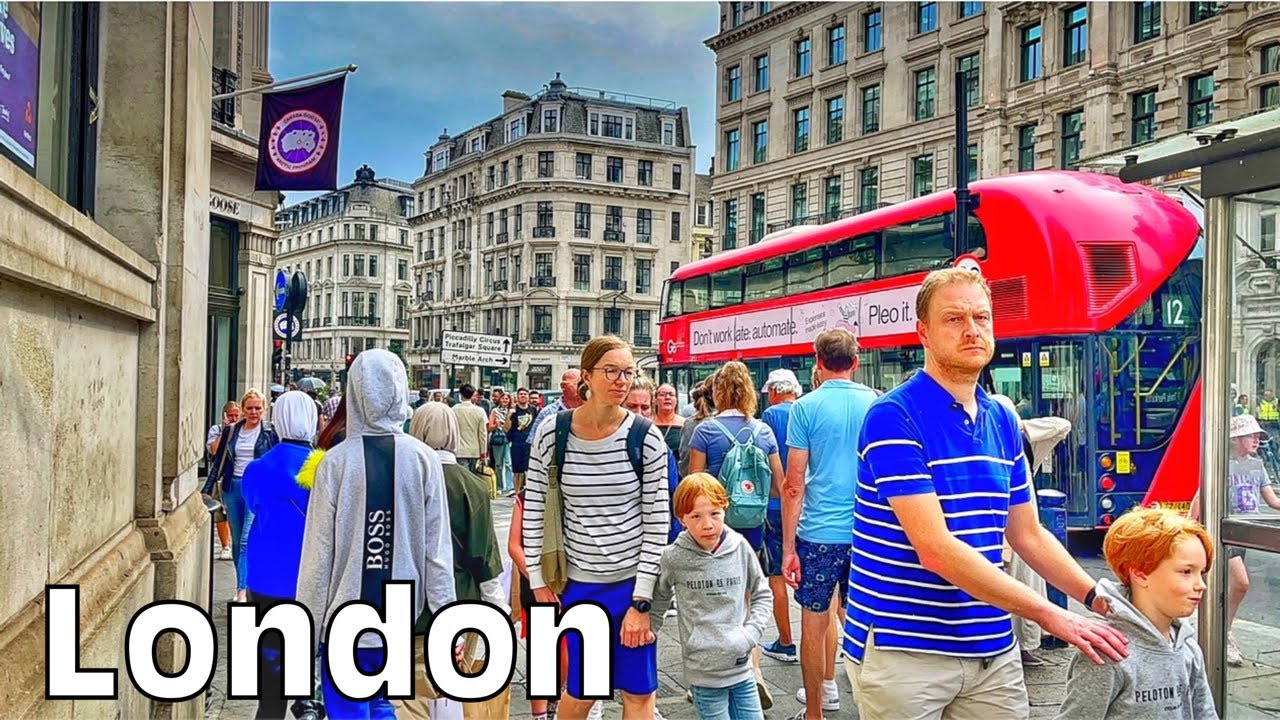 🔴London Live Camera | A Walk in Cloudy Sky - 20 Aug 2022 - YouTube