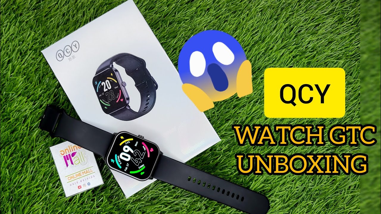 QCY WATCH GTC UNBOXING | QCY GTC WATCH UNBOXING | QCY WATCH | WATCH GTC ...