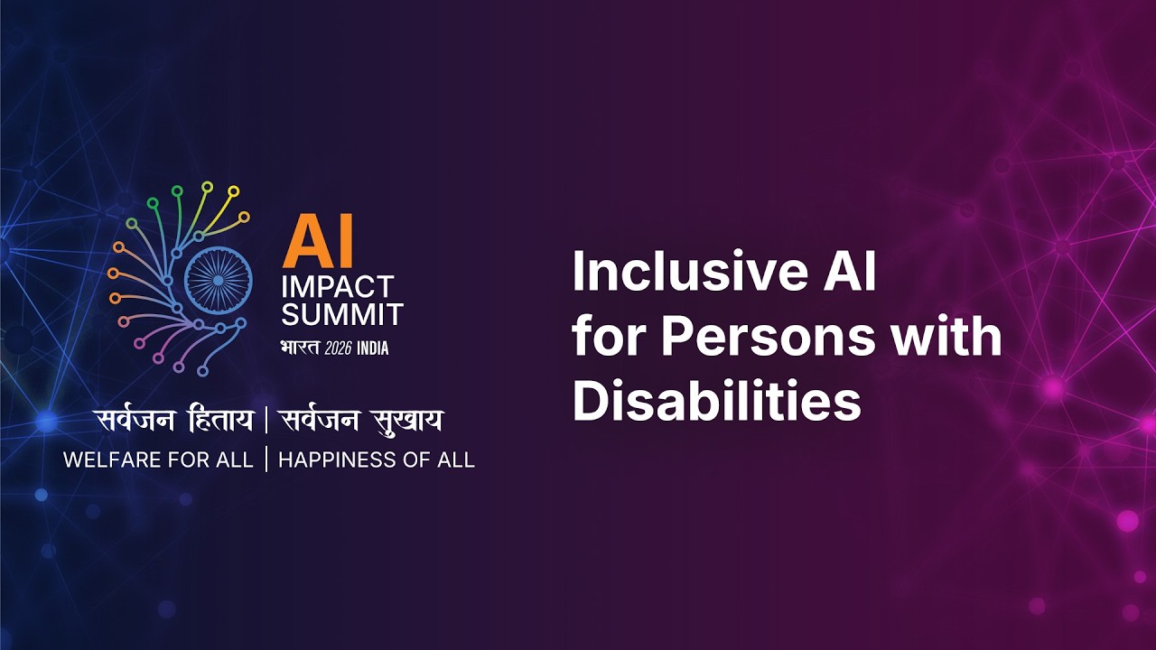 Inclusive AI for Persons with Disabilities - YouTube