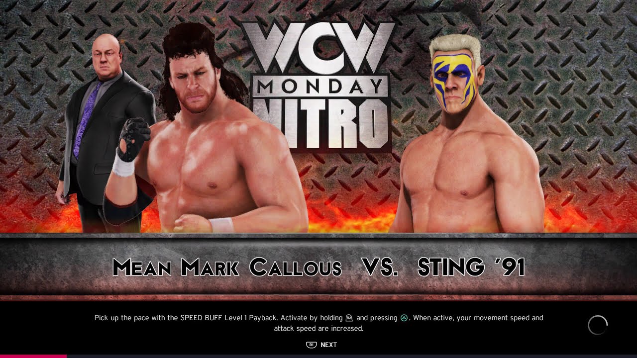 "Mean" Mark Callous vs Sting One On One Match | WWE 2K20 Gameplay PS4 ...