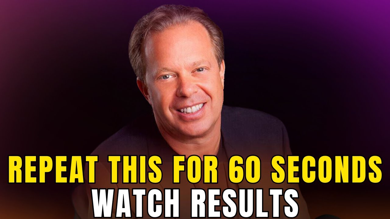 Just SAY This For 1 Minute Everyday, Your Subconscious Will Do The Rest - Joe Dispenza - YouTube