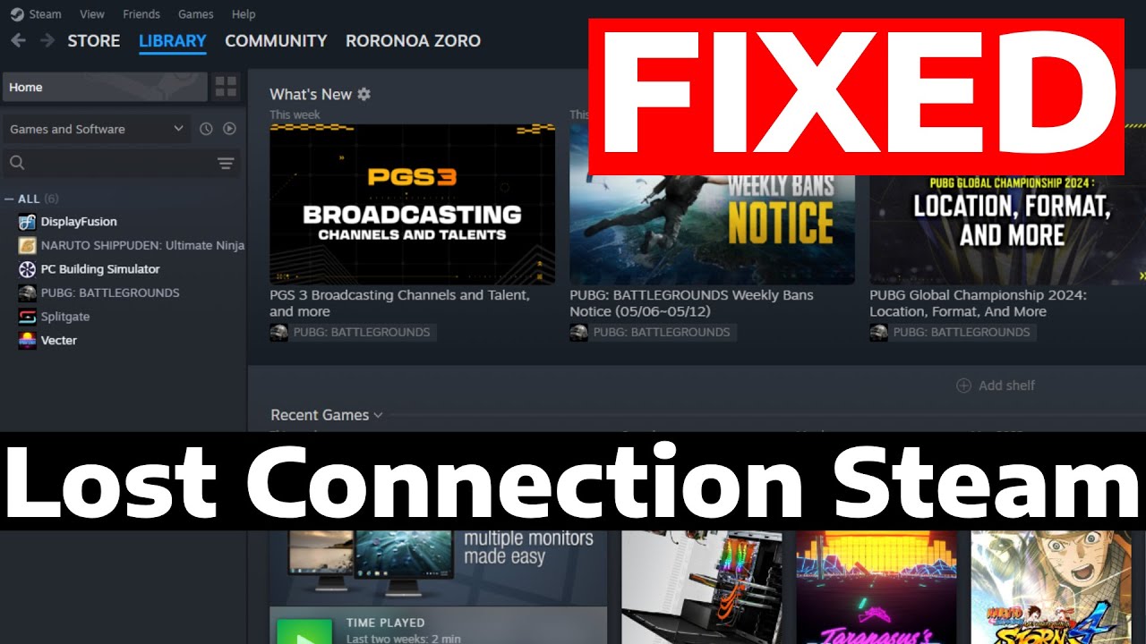 How To Fix Lost Connection to Steam Any Game - YouTube